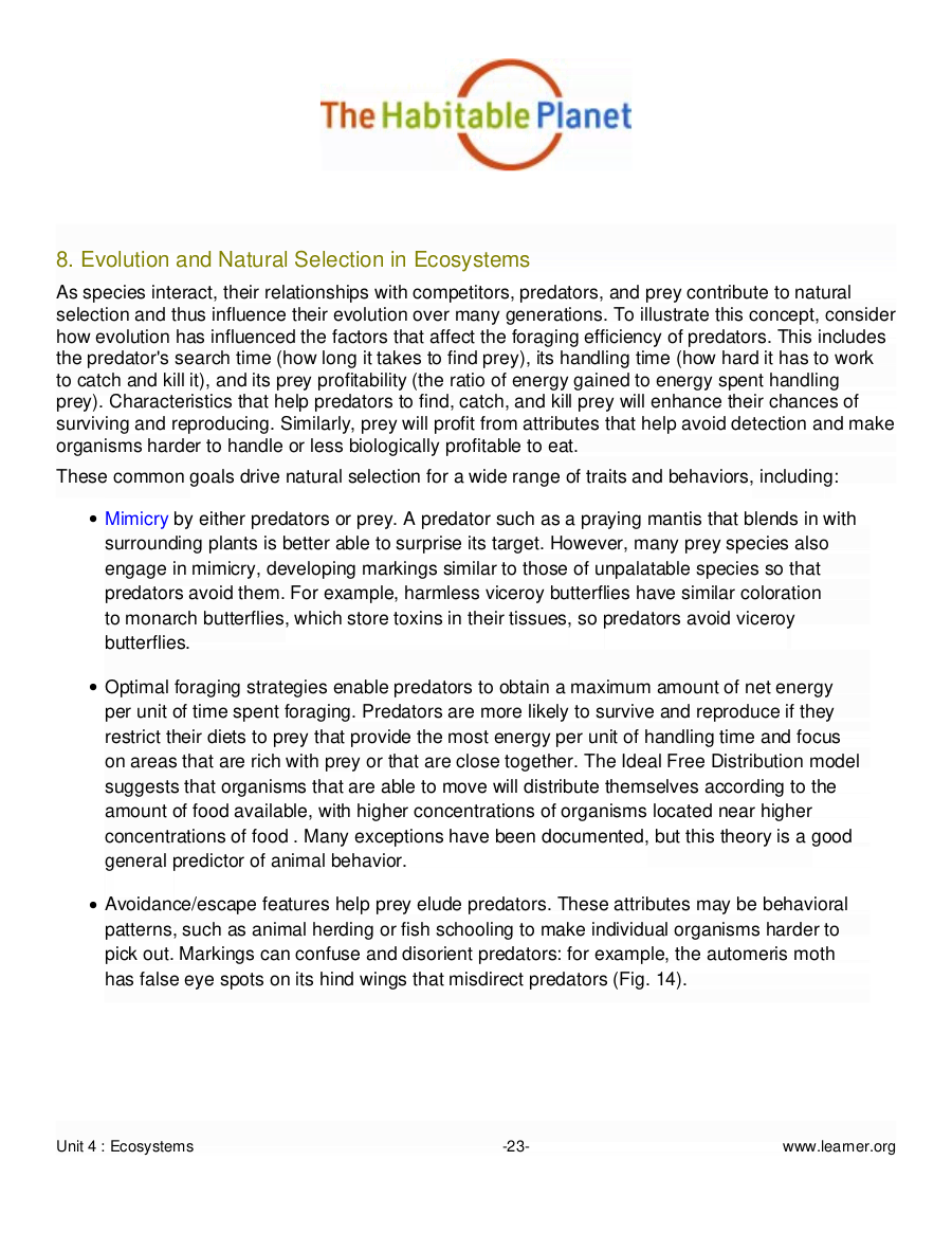 Introduction Of Ecosystem